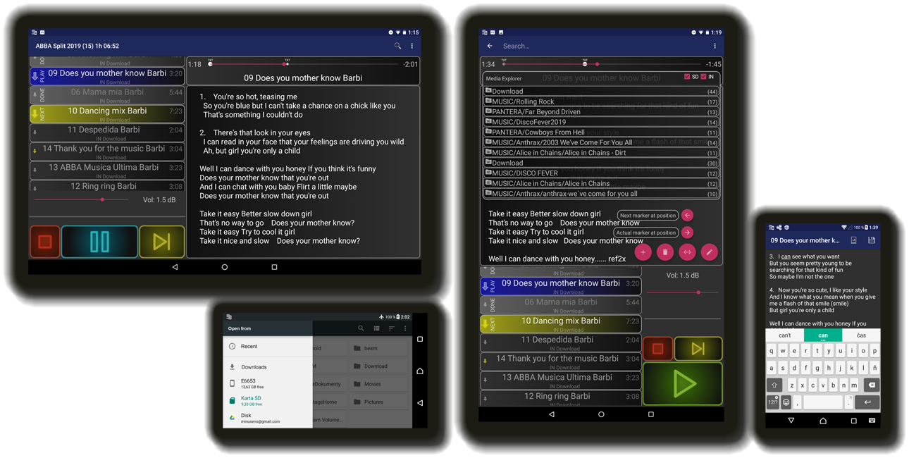 Backing Track Player – StageBaxx